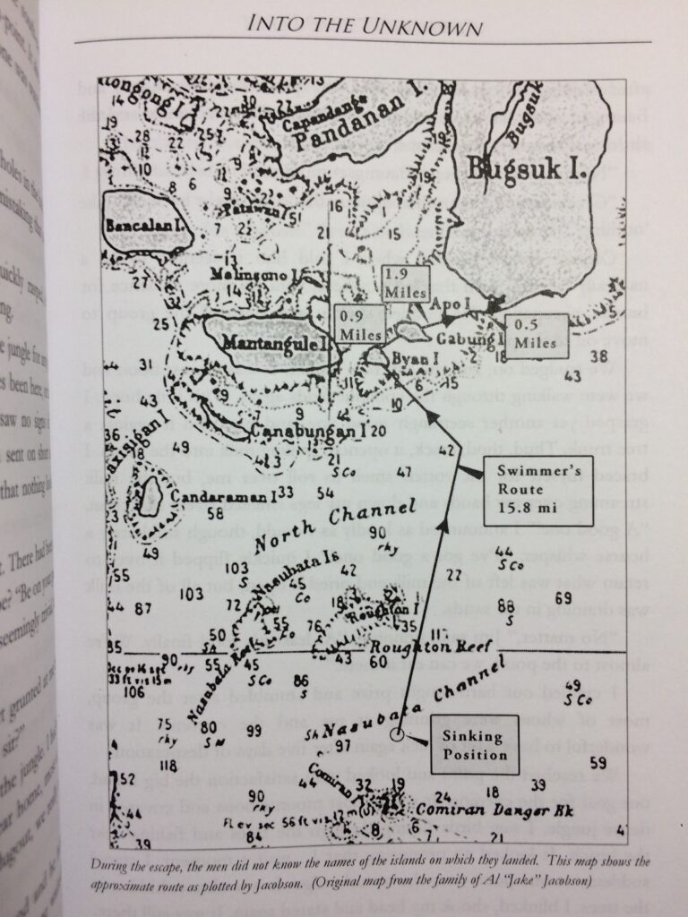 During the Escape, the men did not know the names of the island on ...